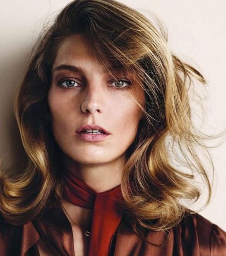 Trendige mittellange Haar Frisuren - 20 Inspirationen